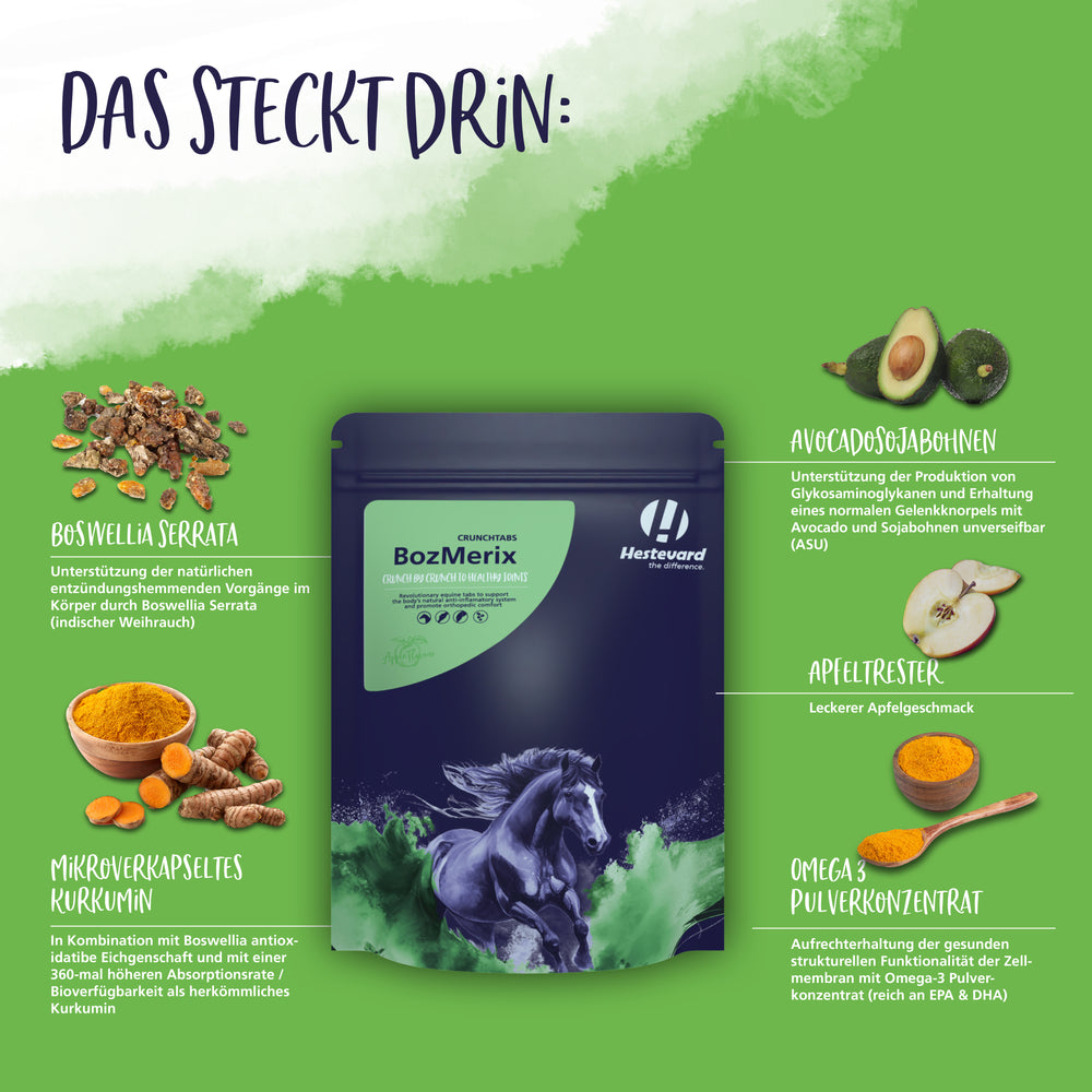 Hestevard BozMerix CrunchTabs 900g